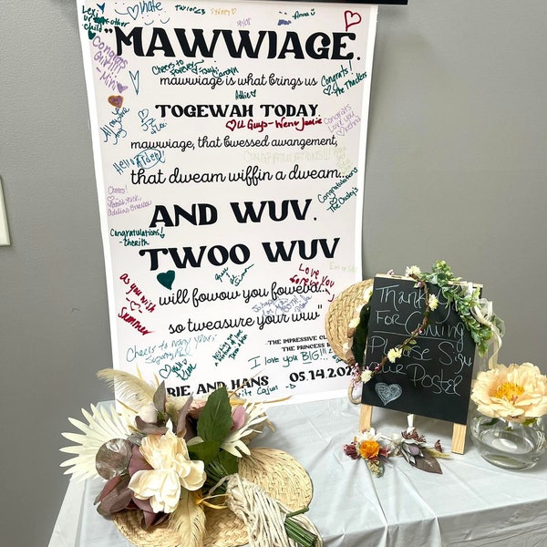 Mawwiage - Etsy