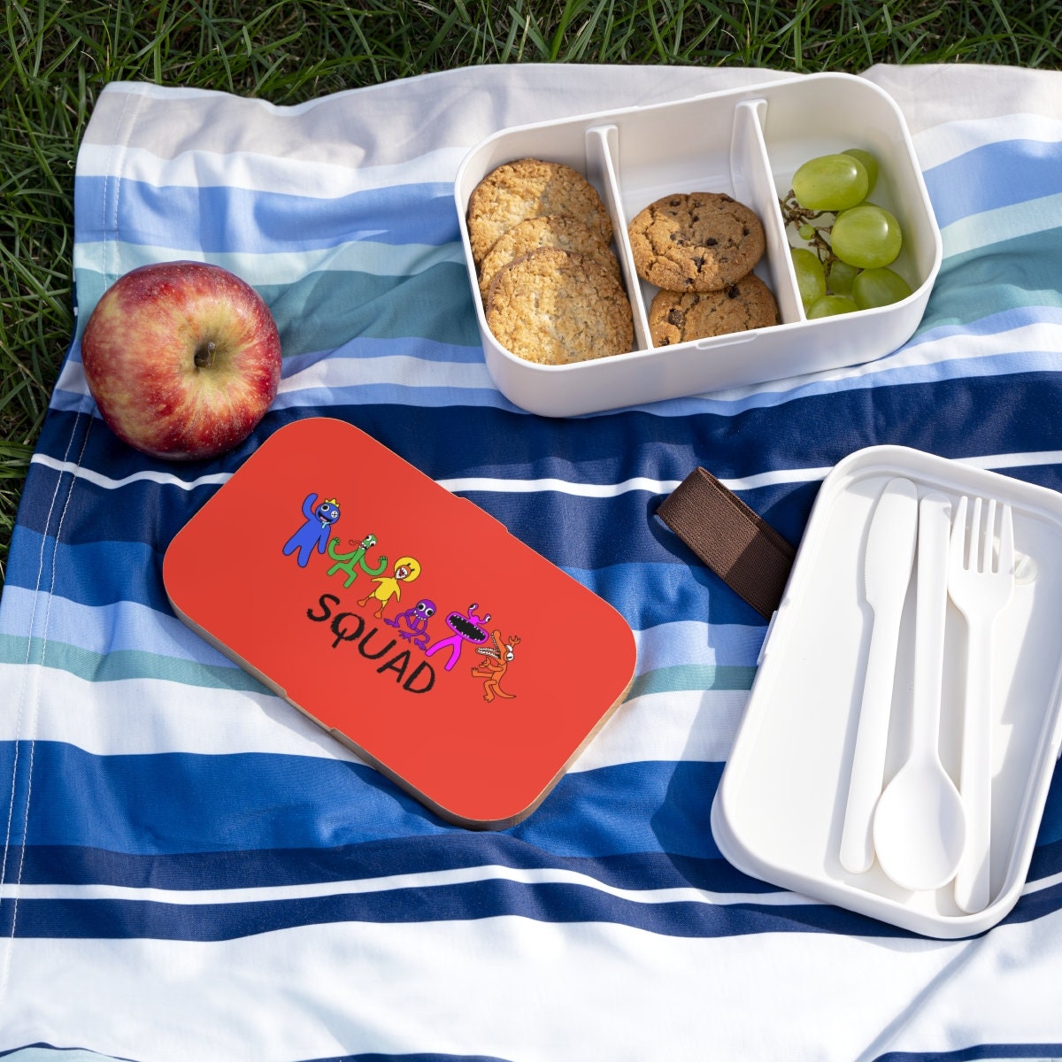 Roblox Rainbow Friends Squad Bento Lunch Box Cosplay Gamer - Etsy