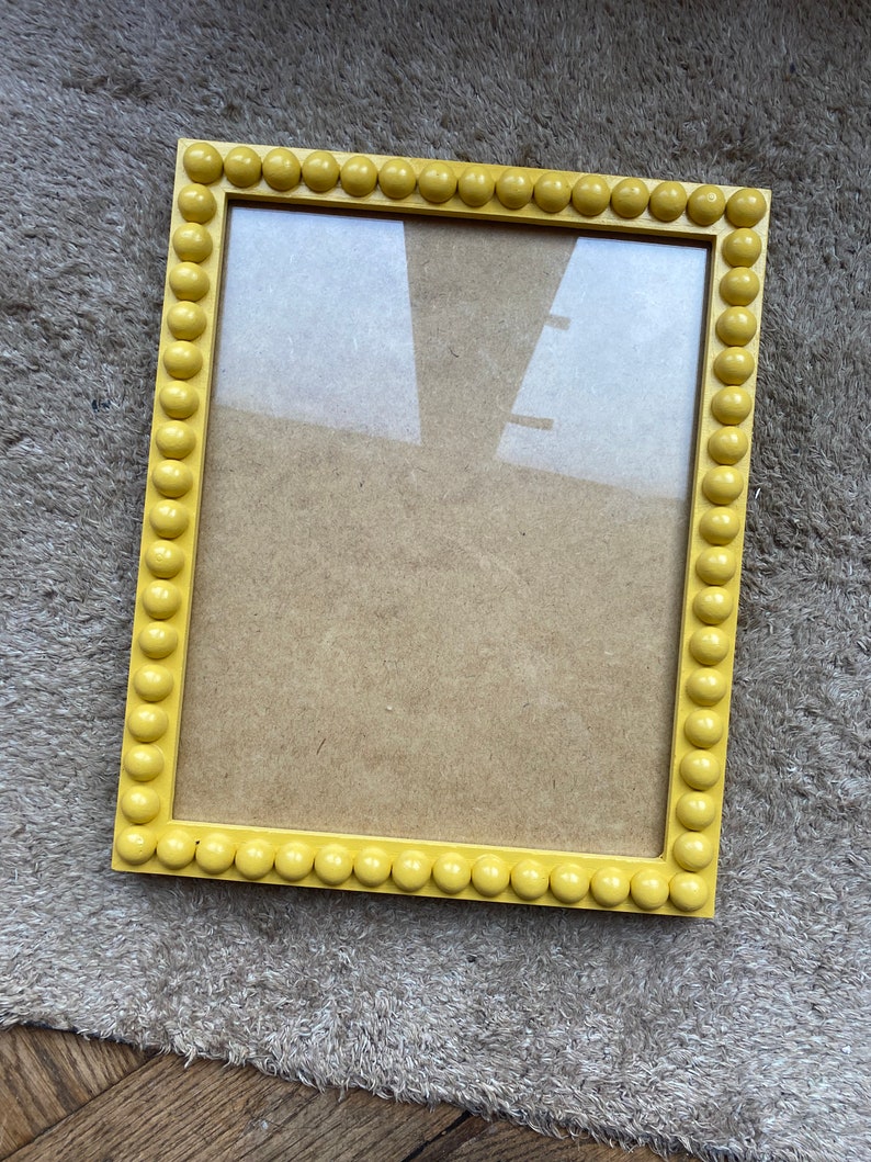 Yellow Handmade Bobbin Frame Various Sizes - Etsy UK
