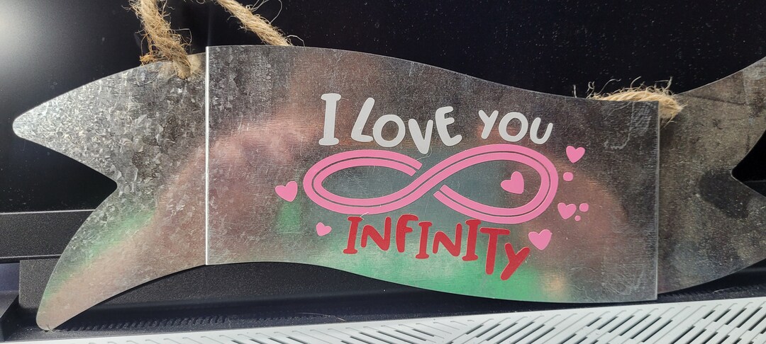 Love to Infinity Wall Hanging - Etsy