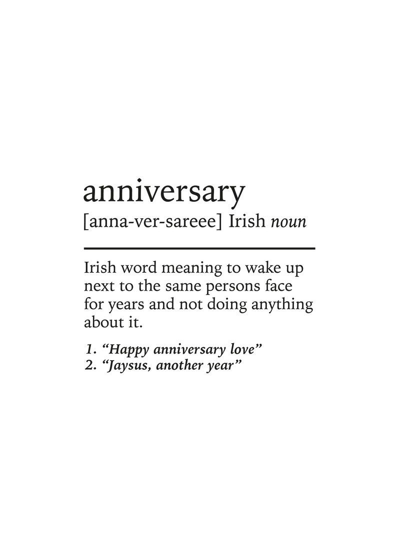 Anniversary Card anniversary Definition - Etsy