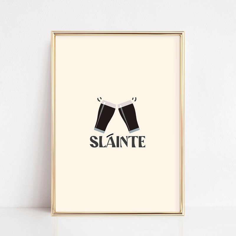 Slainte Print - Etsy