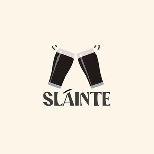 Sláinte Print - A4 A5 A6 Print | Irish Gifts, Funky Home Decor, Funny ...