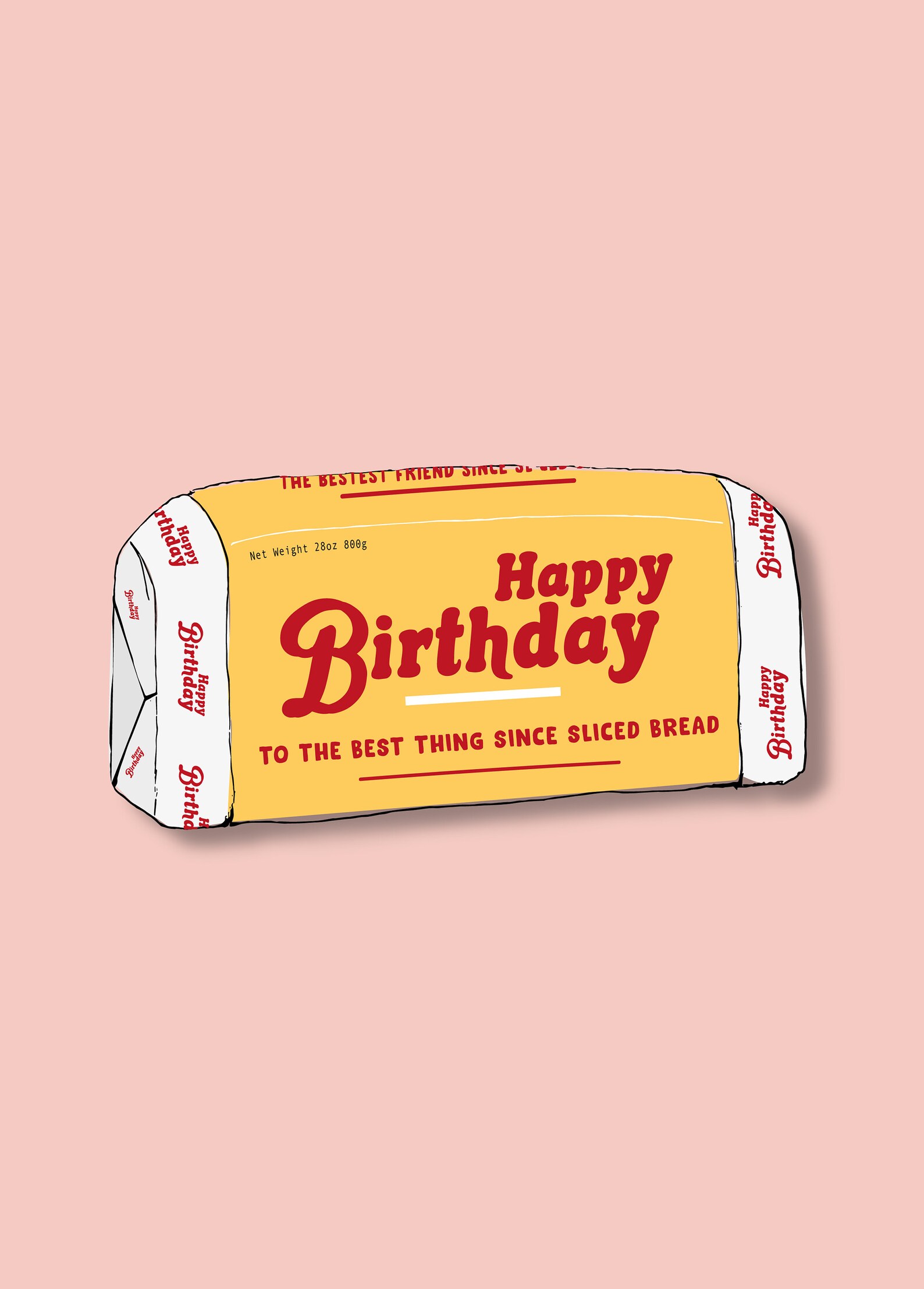 Birthday Card SLICED BREAD Irish Cards Irish Birthday - Etsy