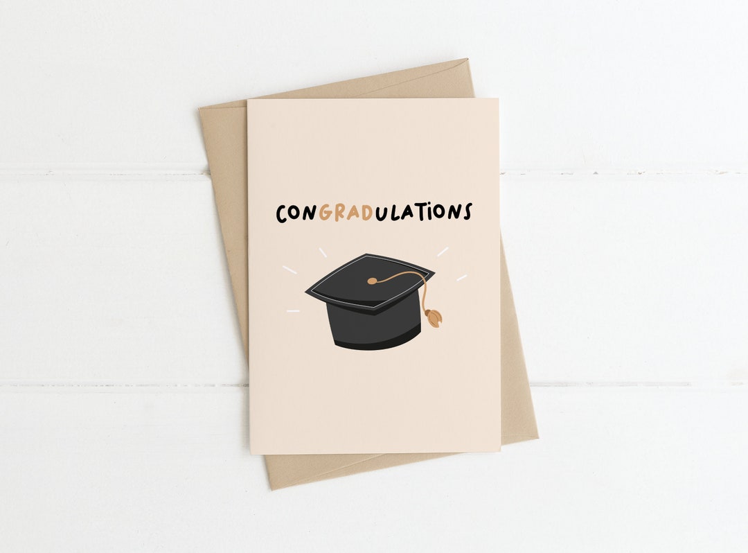 Congrats Card - CON-GRAD-ULATIONS | Funny Irish Card, Congrats Card ...