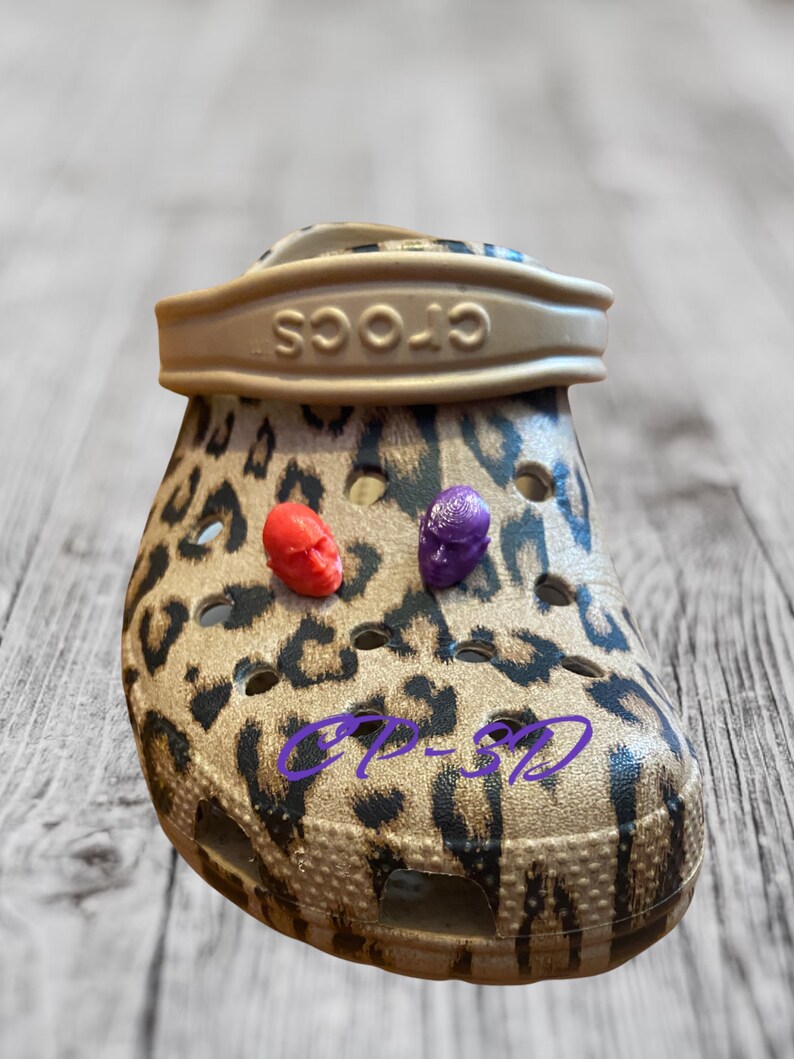 Rock for the Croc Croc Charm 3D Printed | Etsy