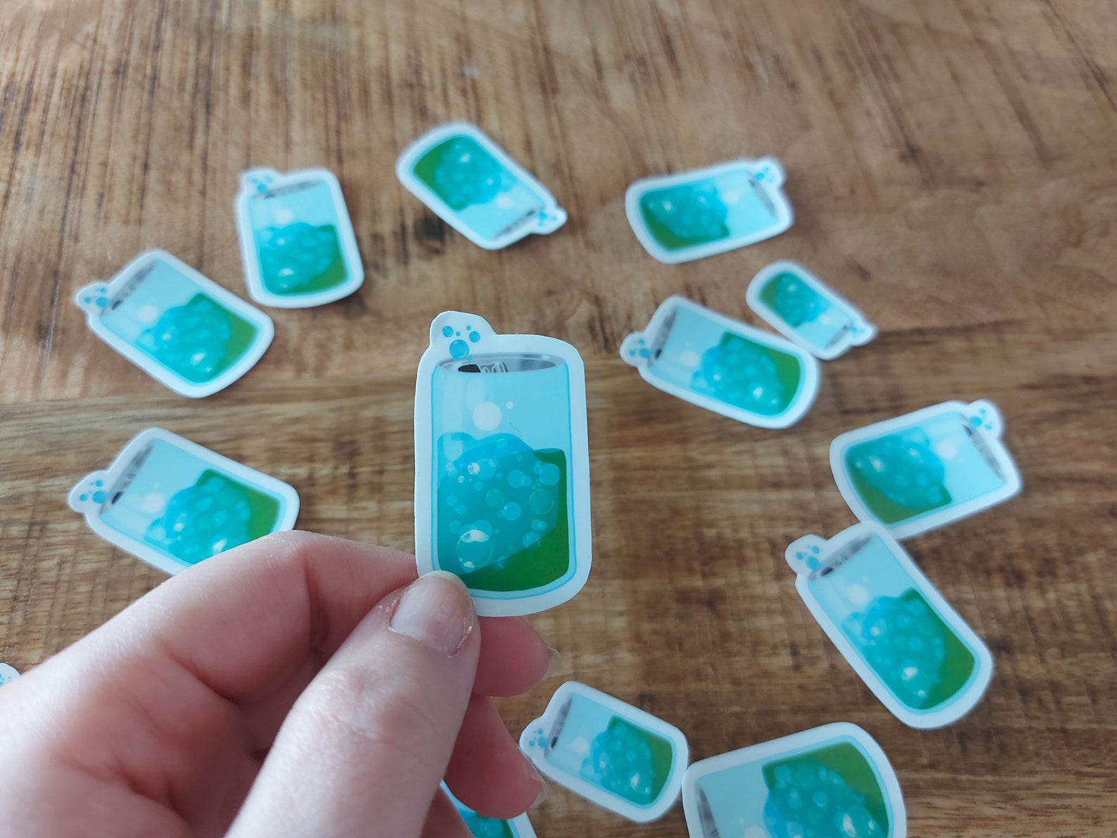 Soda Can Sticker, Bubble Sticker, Soda Sticker, Bullet Journal Sticker ...