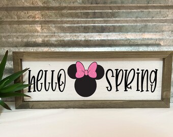 Mickey and Minnie Epcot France Set Disney Decor Park - Etsy