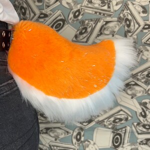 NEW COLORS** CUSTOM Two Color Fursuit Nub Tail—short Costume Cosplay ...