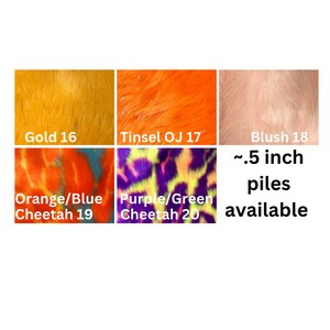 NEW COLORS** CUSTOM Two Color Fursuit Nub Tail—short Costume Cosplay ...