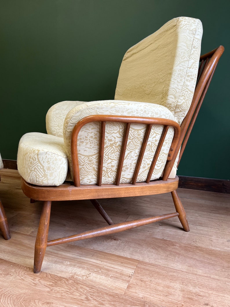 Ercol Jubilee 766 Armchair / Ercol Gold Sticker / Mid Century Lounge ...