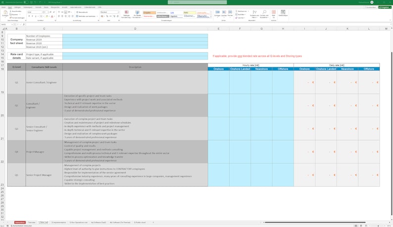 Advanced RFP Pricing Strategy Template: Streamline Your Bidding Process ...