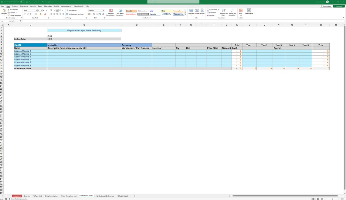 Advanced RFP Pricing Strategy Template: Streamline Your Bidding Process ...