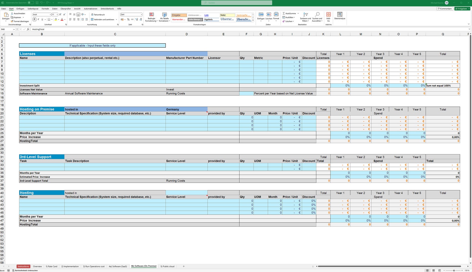 Advanced RFP Pricing Strategy Template: Streamline Your Bidding Process ...