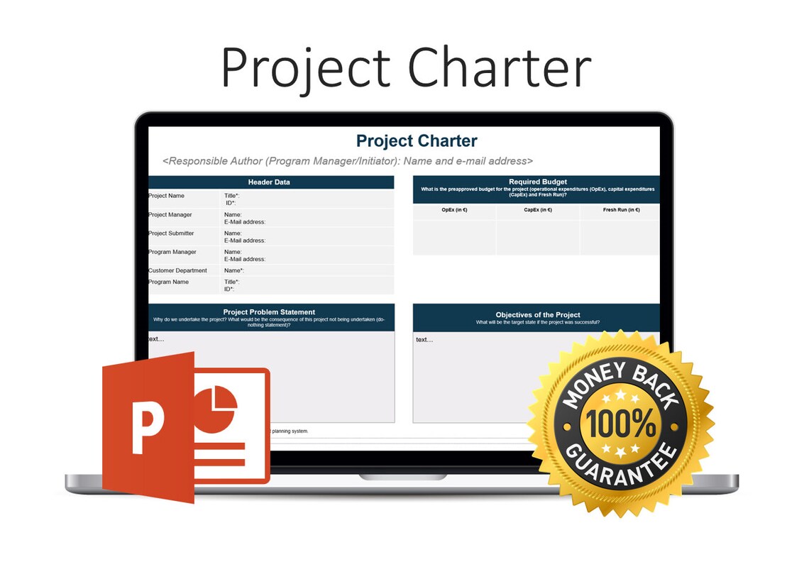 Comprehensive Project Charter Template - Essential Tool for Effective ...