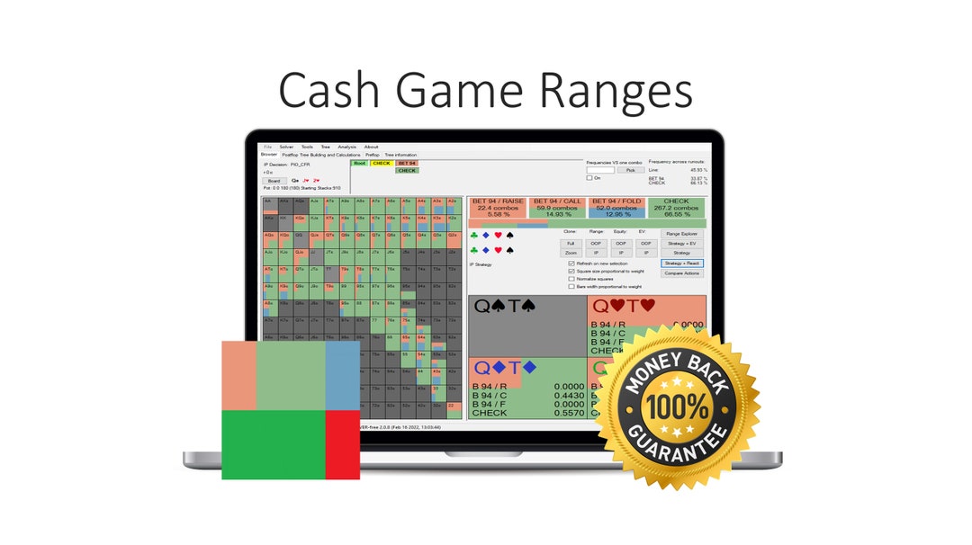 GTO Poker Ranges for Solvers | 100bb Cash Game Ranges | .txt Format for ...