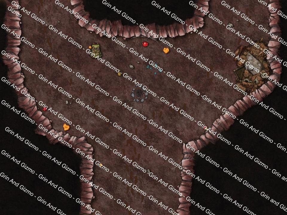 Bandit Hide Out Battle Map Set - Etsy