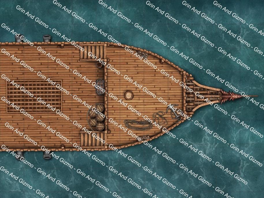 Pirates Plunder Battle Map Set - Etsy