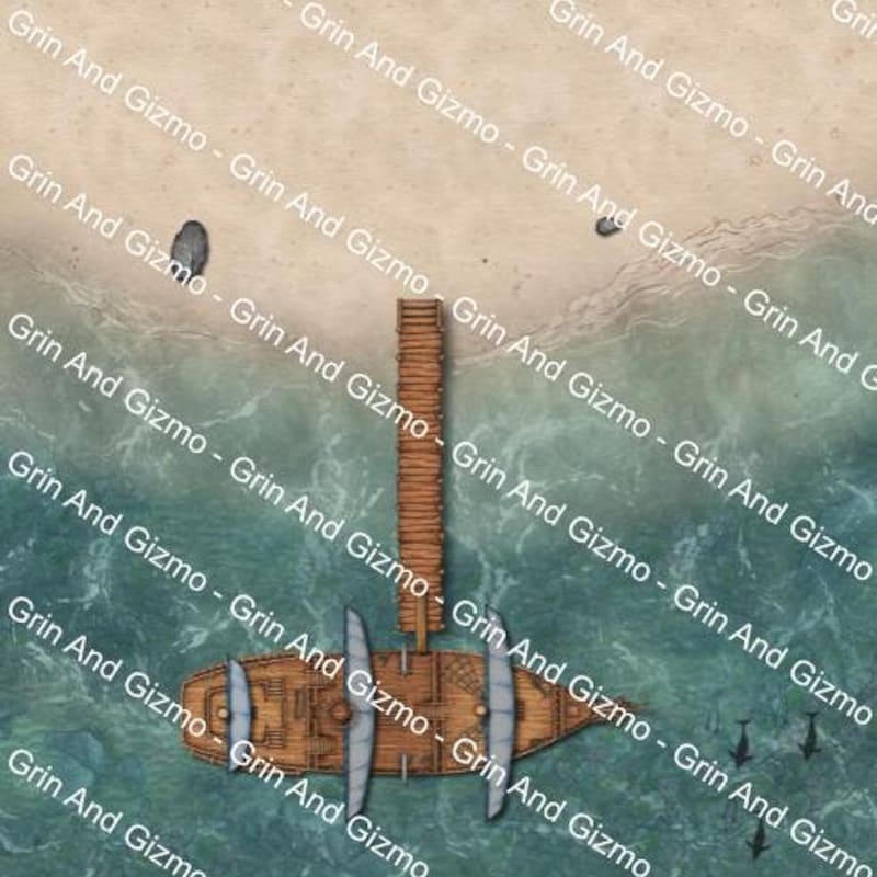 Dnd Beach Map - Etsy