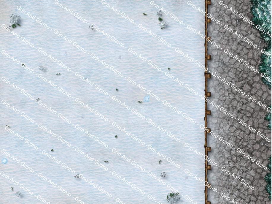 Winter Roads Battle Map Set - Etsy