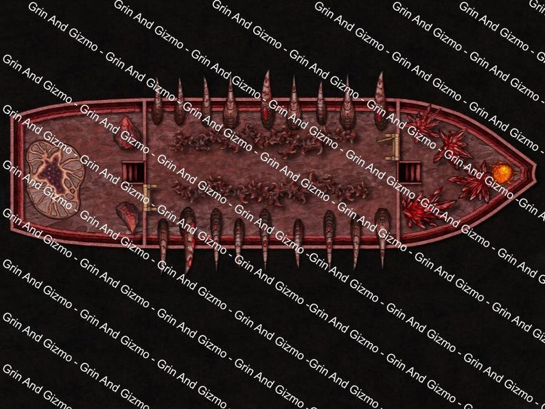 Mimic Ship?? Battle Map Set - Etsy