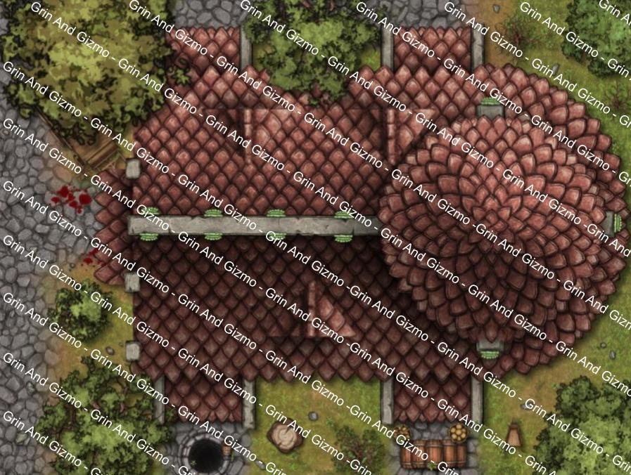 Countryside Church Battle Map Set - Etsy