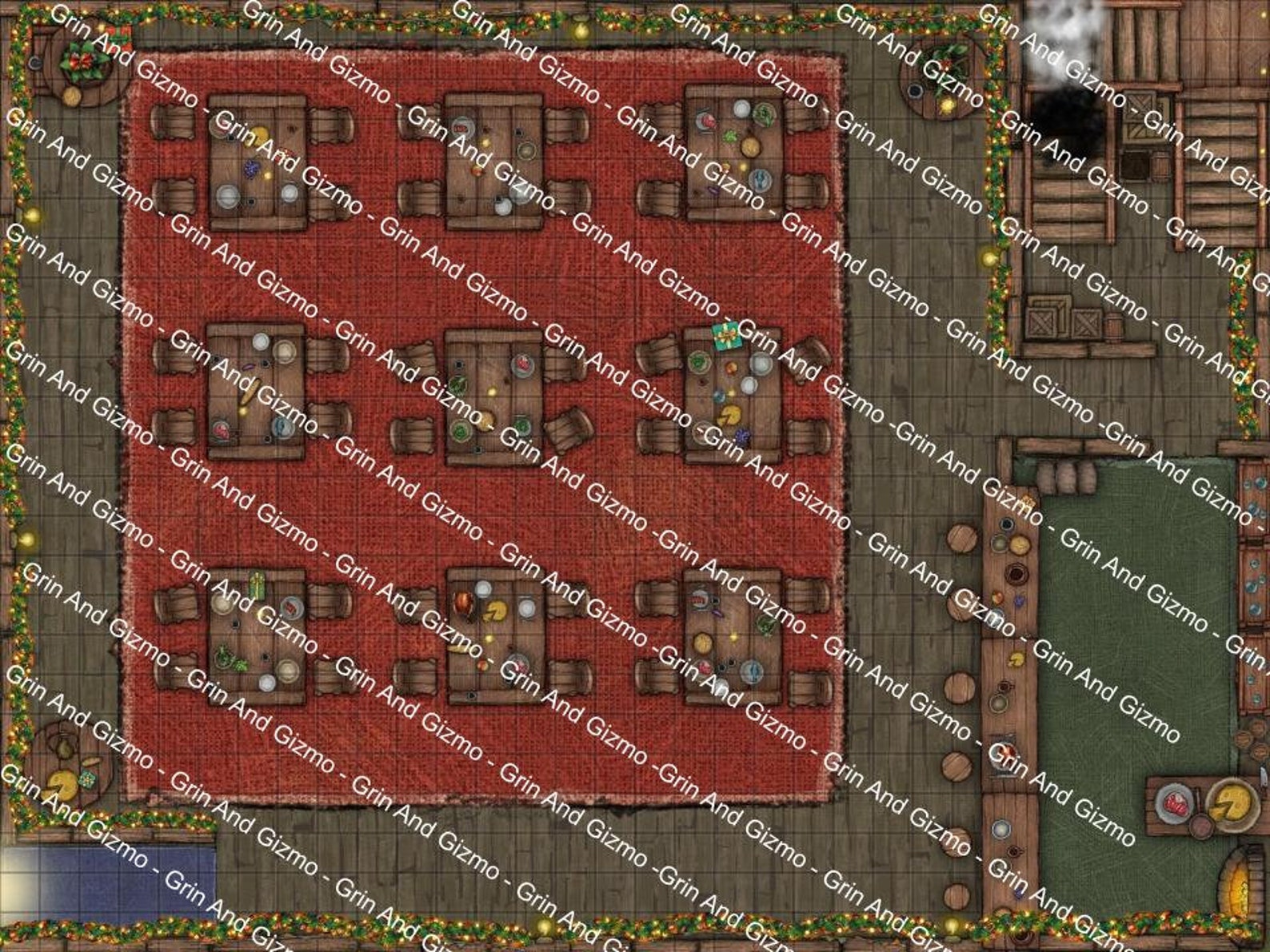 Snow Fort Battle Map Set - Etsy