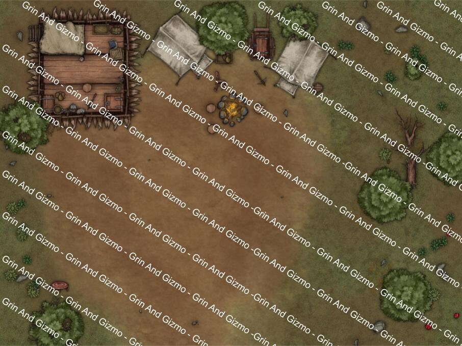 Bandit Camp Battle Map - Etsy