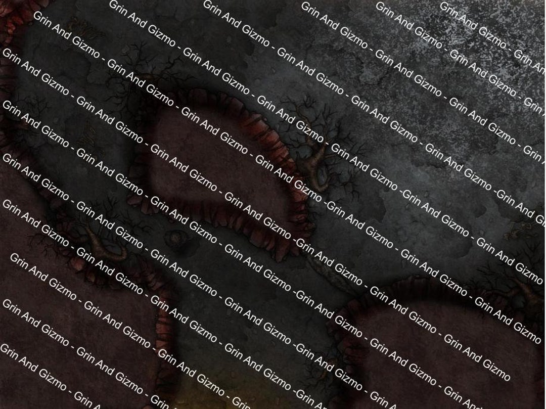 Creepy Caves Battle Map Set - Etsy