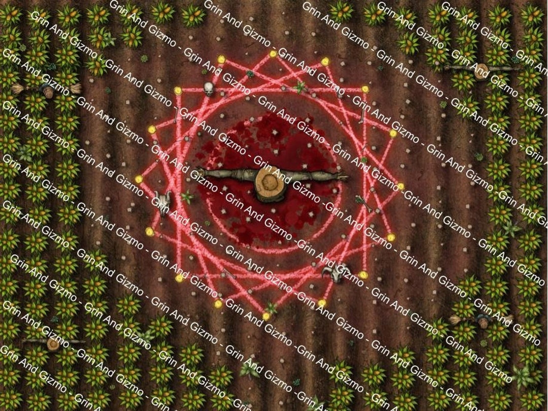 Corn Cult Battle Map Set - Etsy