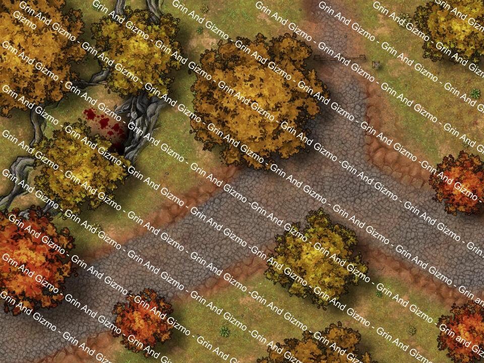 Fall Roads Battle Map Set - Etsy