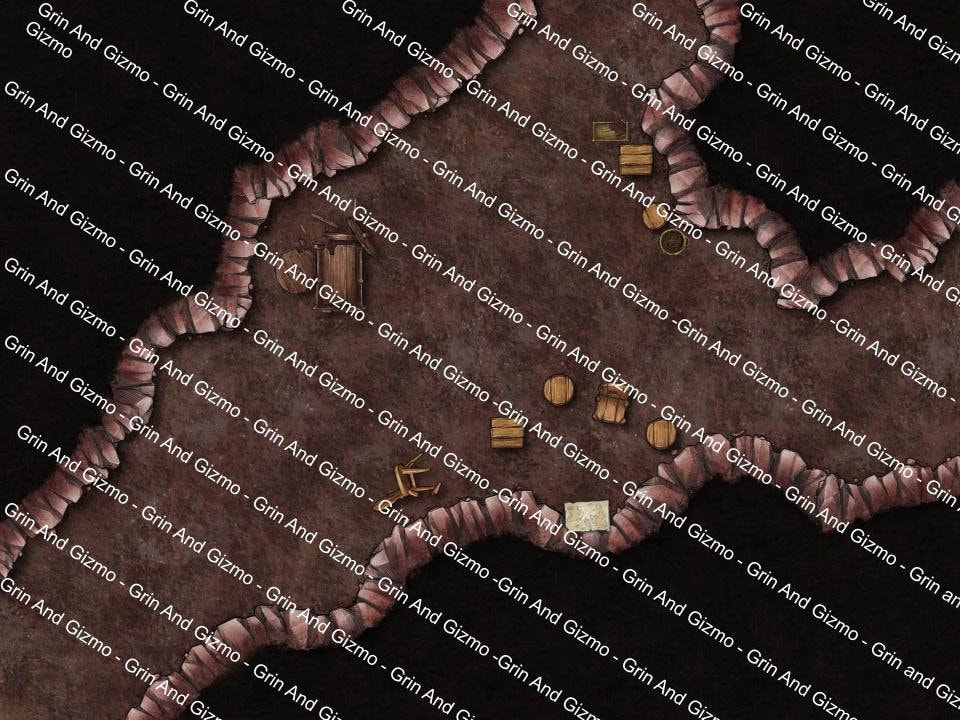 Bandit Hide Out Battle Map Set - Etsy