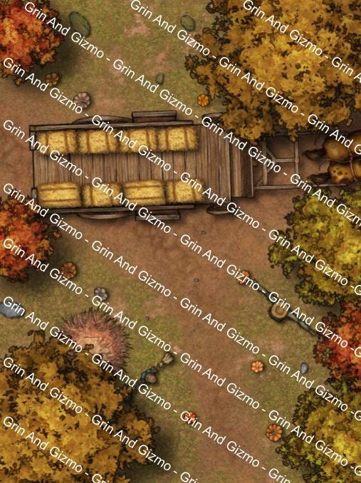 Harvest Party House Battle Map Set - Etsy