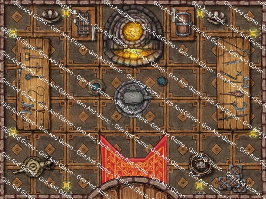 Shops and Market Battle Map Set - Etsy