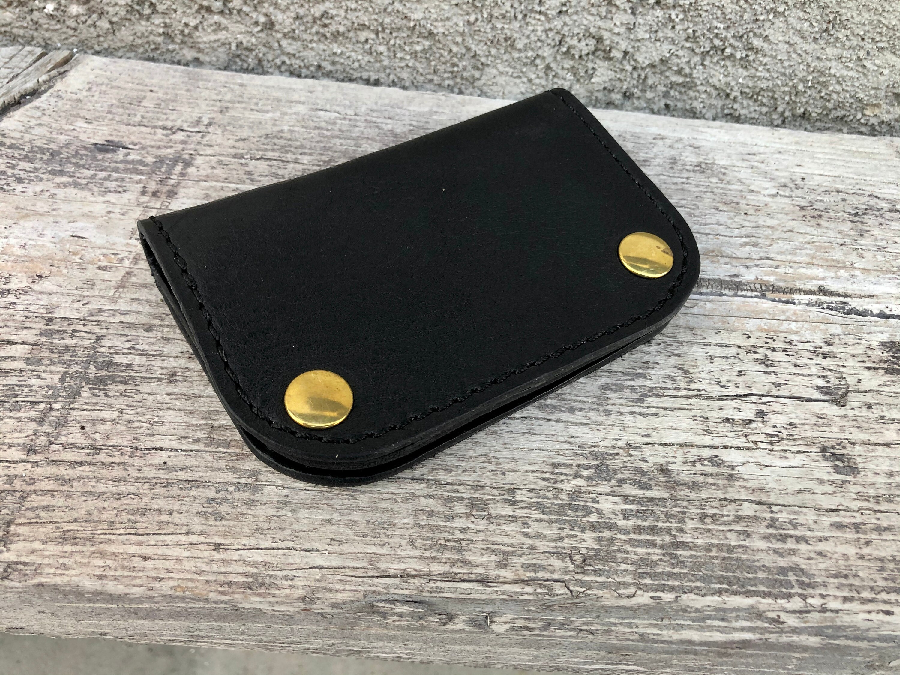 Trucker, Biker Wallet, Black, Man, Travel, Caferacer - Etsy
