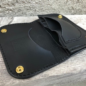 Trucker, Biker Wallet, Black, Man, Travel, Caferacer - Etsy
