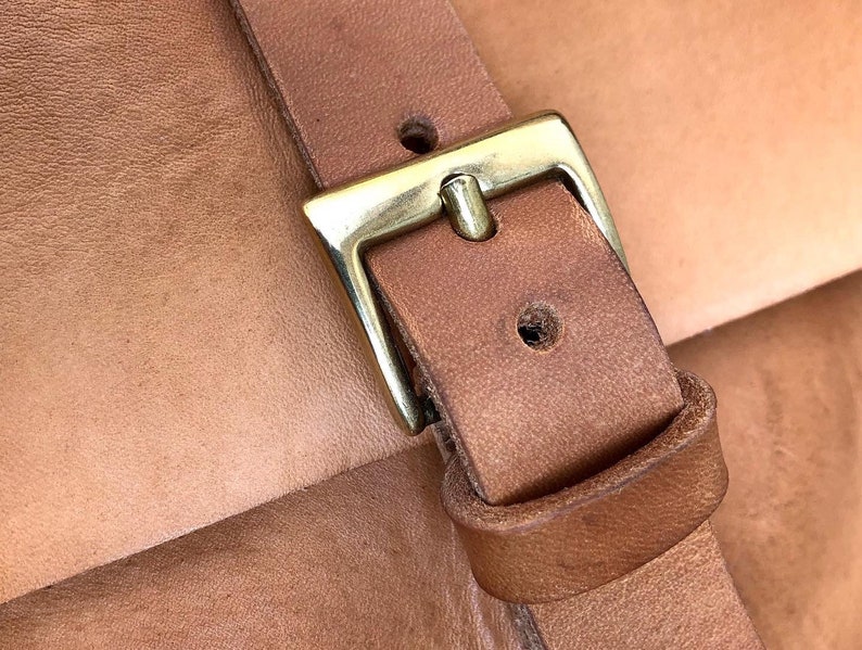 Italian Leather Bag, Vintage Style, Shoulder Bag, Postman Bag, Café ...