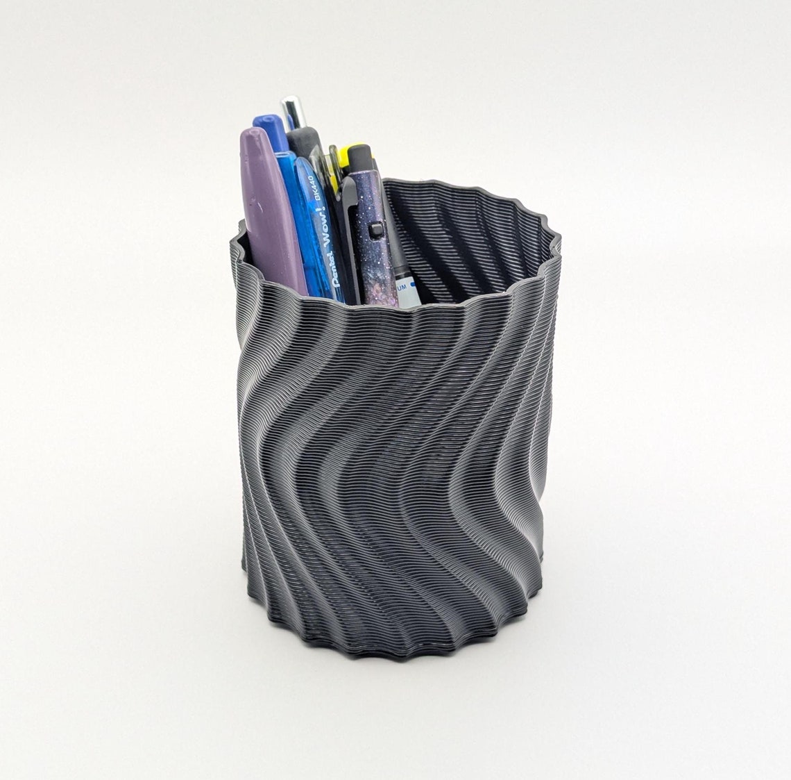 Wavy Pen Holder - Etsy