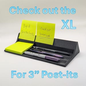 Post-it & Pen Desk Tray - Etsy