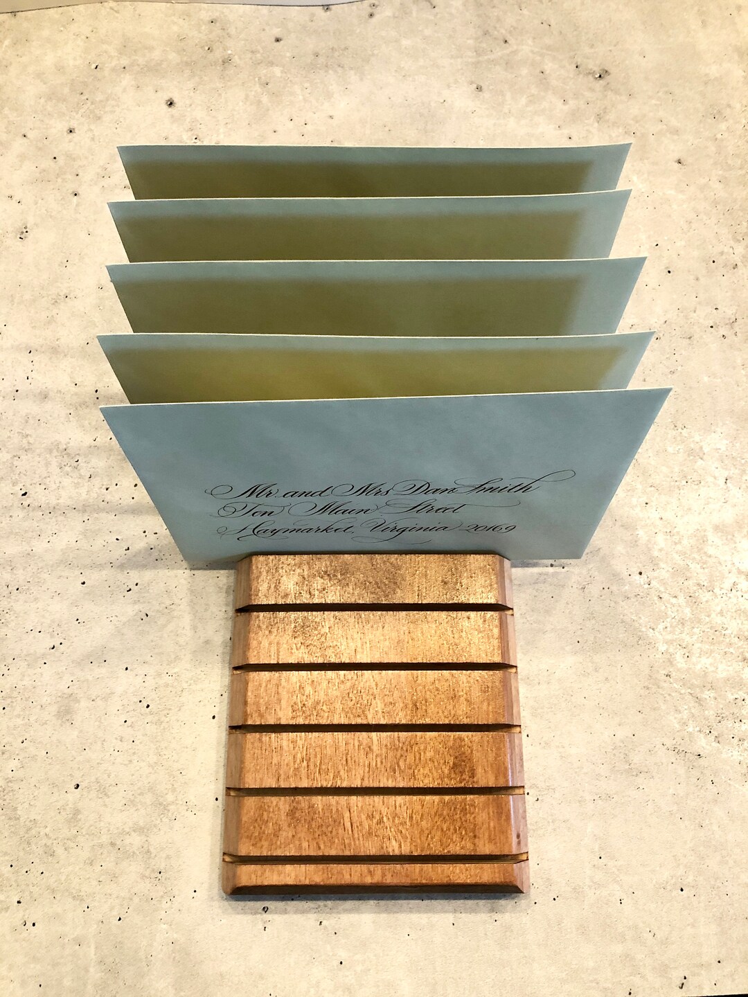 Solid Cherry Envelope/card Drying Rack - Etsy