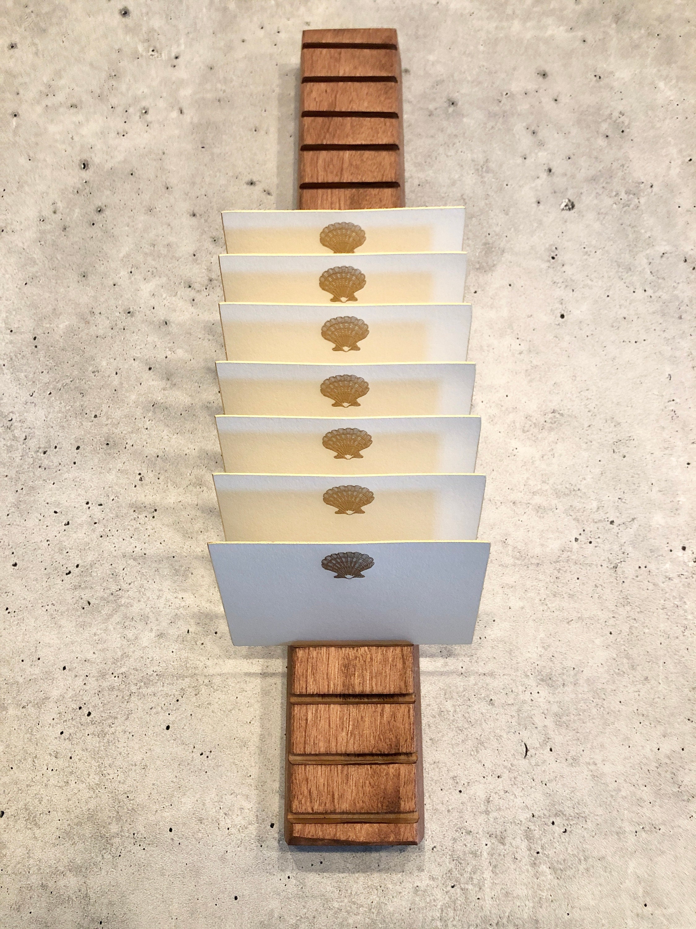 Solid Cherry Card Drying Rack | Etsy