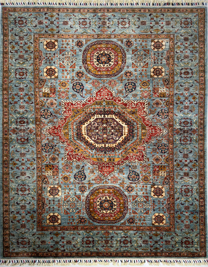 Hand Knotted Mamluk Area Rug Create a Stunning Livingroom Look Gorgeous ...