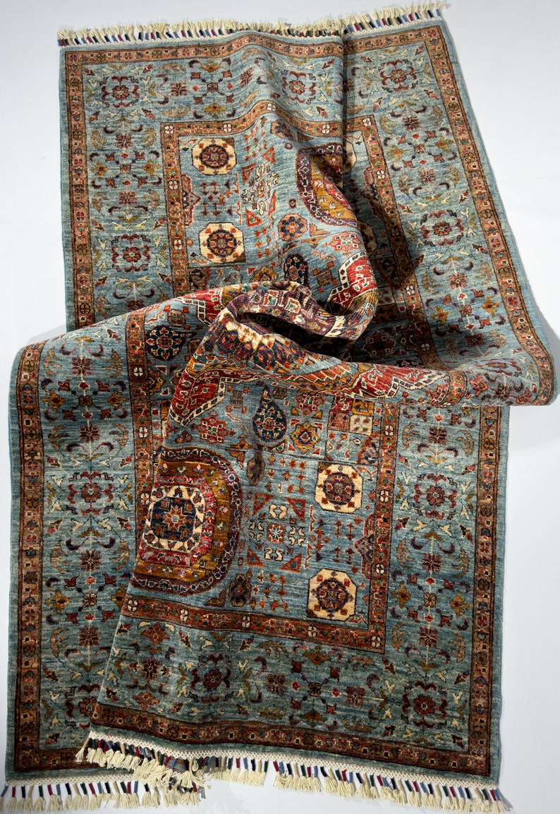 Hand Knotted Mamluk Area Rug Create a Stunning Livingroom Look Gorgeous ...