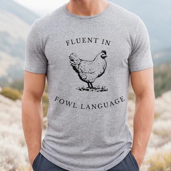I Am Fluent in Fowl Language Png - Etsy