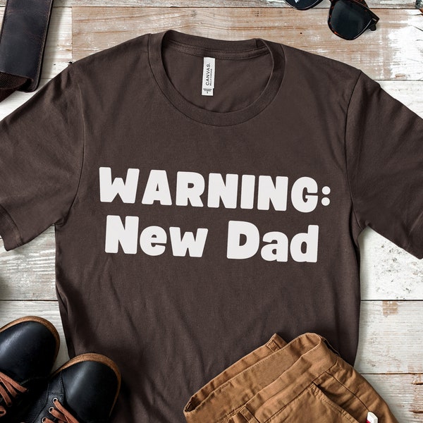 New Dad T Shirt - Etsy