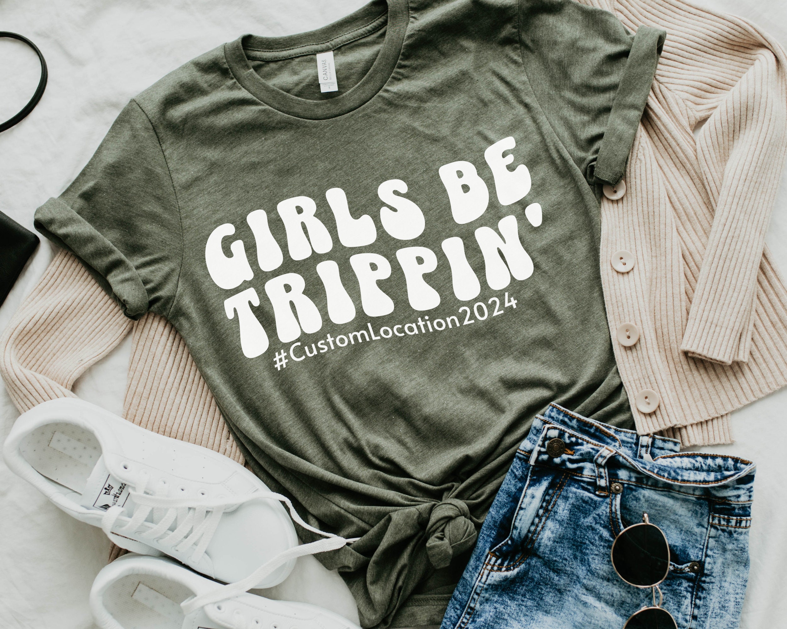 We Be Trippin Mother Daughter Trip Shirt, Custom We Be Trippin Tshirt ...