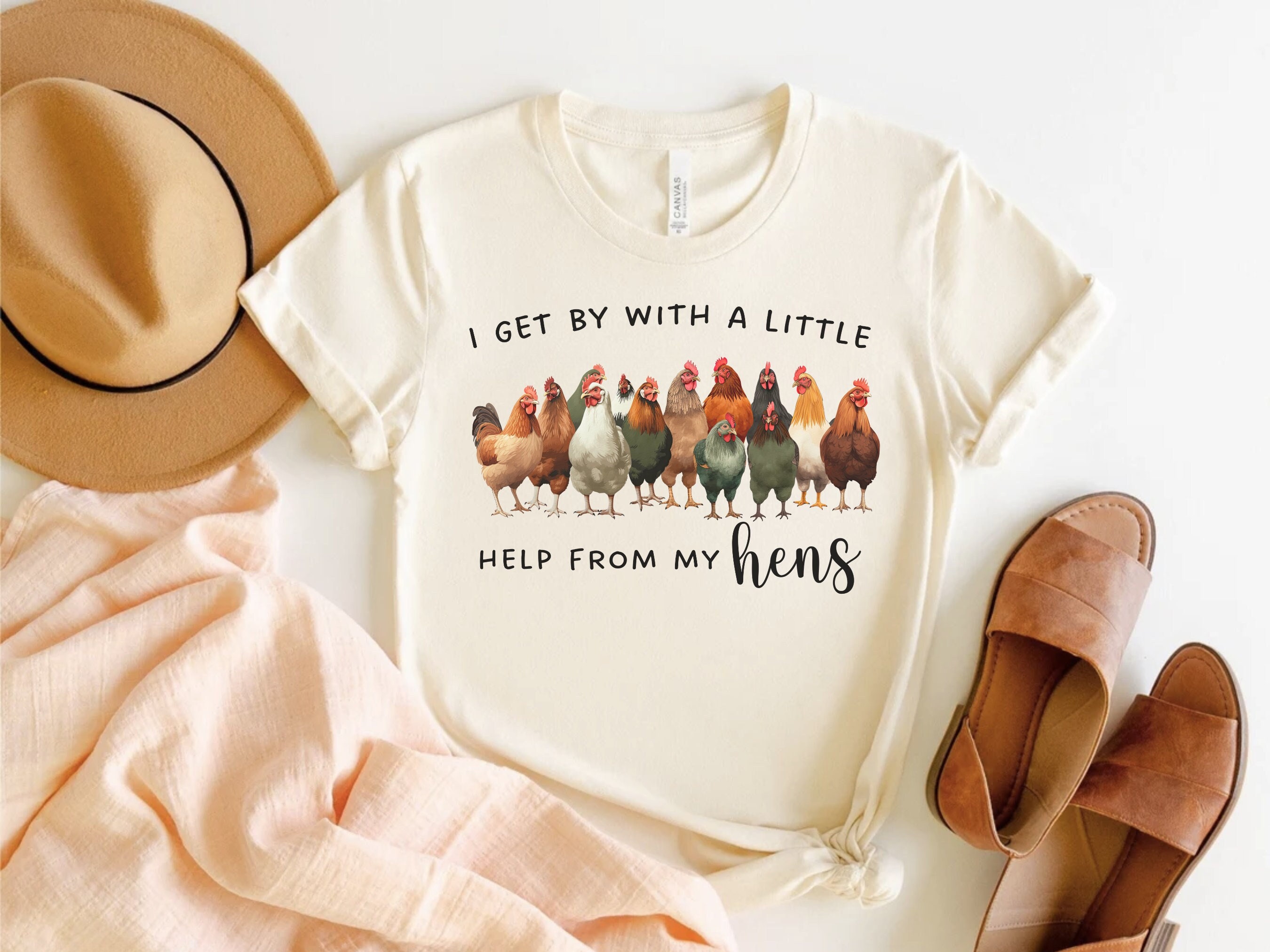 Funny Chicken Shirt Gift for Chicken Lover Farmer Crazy Chicken Lady ...