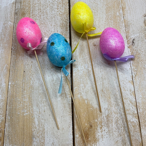 Easter Floral Picks - Etsy