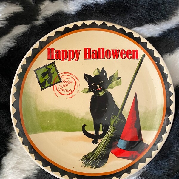 Halloween Plates - Etsy