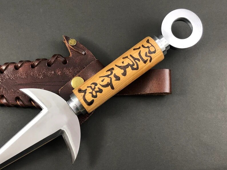 Custom Kunai Knife | Fantasy Ninja Knife With Sheath, Personalized Gift ...
